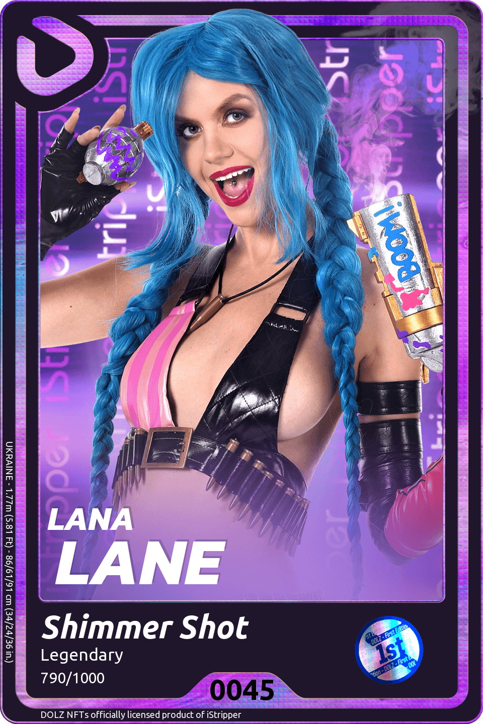Lana Lane Shimmer Shot Dolz X Istripper Lana Lane Shimmer Shot