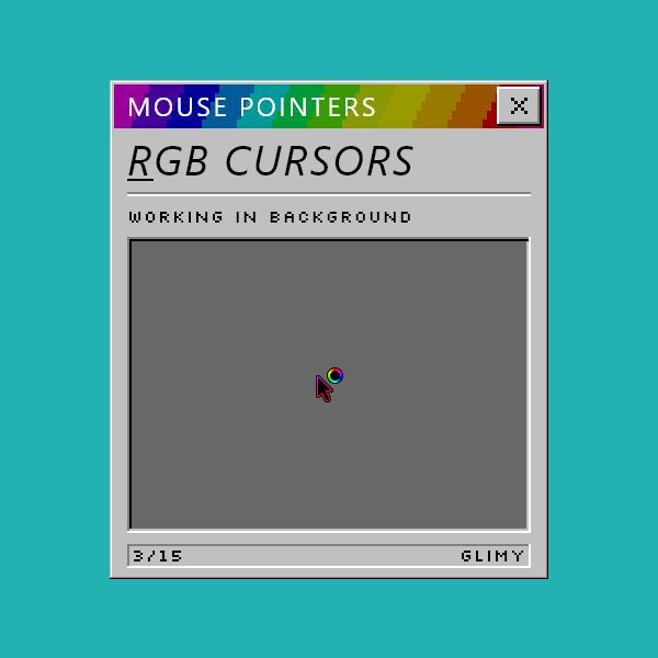 Working in Background (3/15) - RGB Cursors | OpenSea